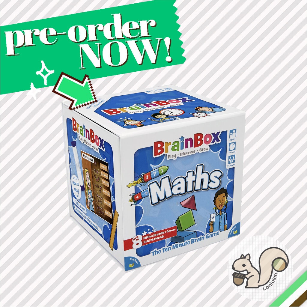 Brainbox Maths Square Box EN [Pre-Order] | Shopee Thailand