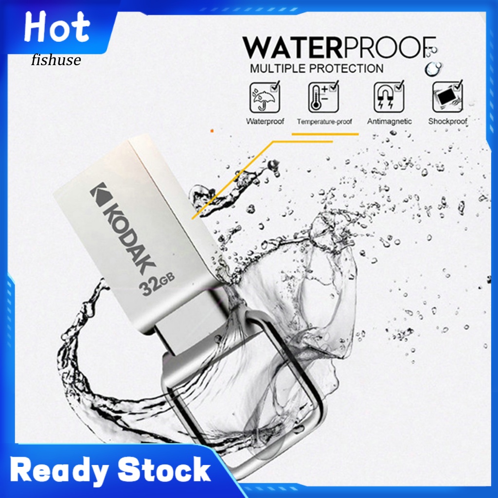Kdfh- แฟลชสติ๊ก USB โลหะ ความเร็วสูง รองรับ Hot Swap USB32 Gen1 32 64GB ...