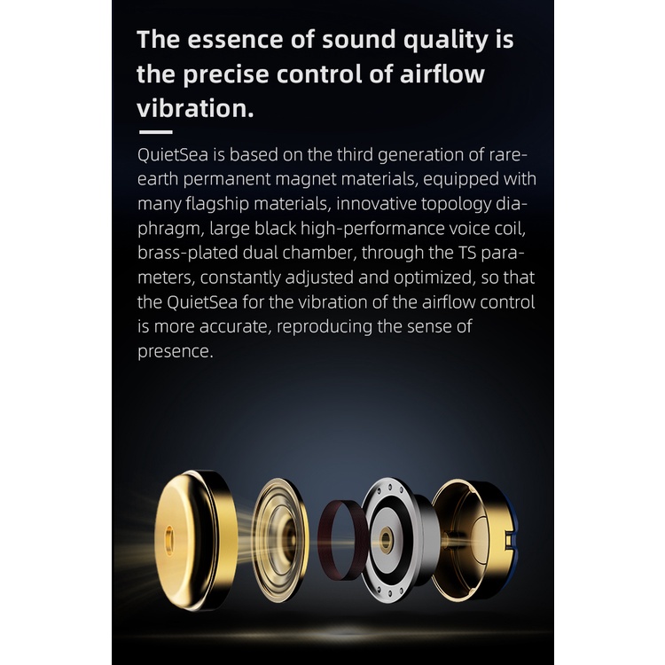 Rose Technics หูฟังอินเอียร์ แบบมีสาย ชุบทองเหลือง คุณภาพเสียง HIFI | Shopee Thailand