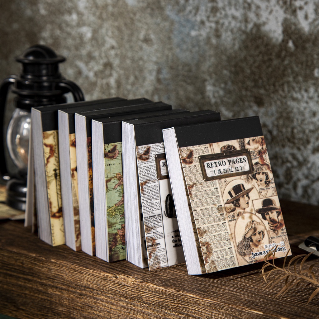 Enwei สติกเกอร์กระดาษวาชิ สไตล์วินเทจ สําหรับตกแต่งสมุดภาพ 50 ชิ้น ...