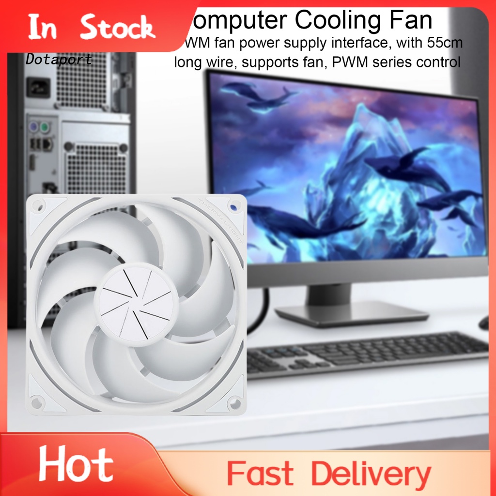 Kddt- Chassis Cooler พัดลมระบายความร้อน Cpu 4-pin ประสิทธิภาพสูง เสียง ...