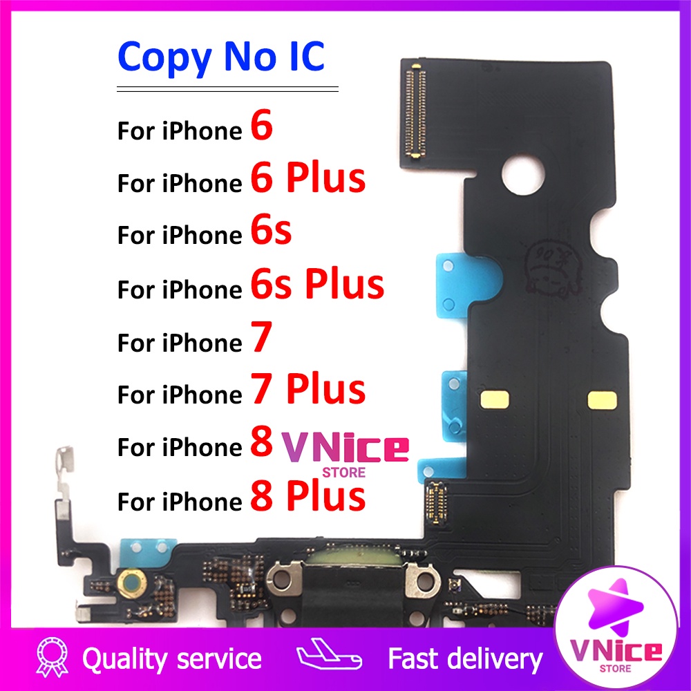 ใหม่ บอร์ดชาร์จ USB สายเคเบิลอ่อน สําหรับ iPhone 6 6G 6S 7 7G 8 8G Plus 7Plus 8Plus x xs max 11 ...