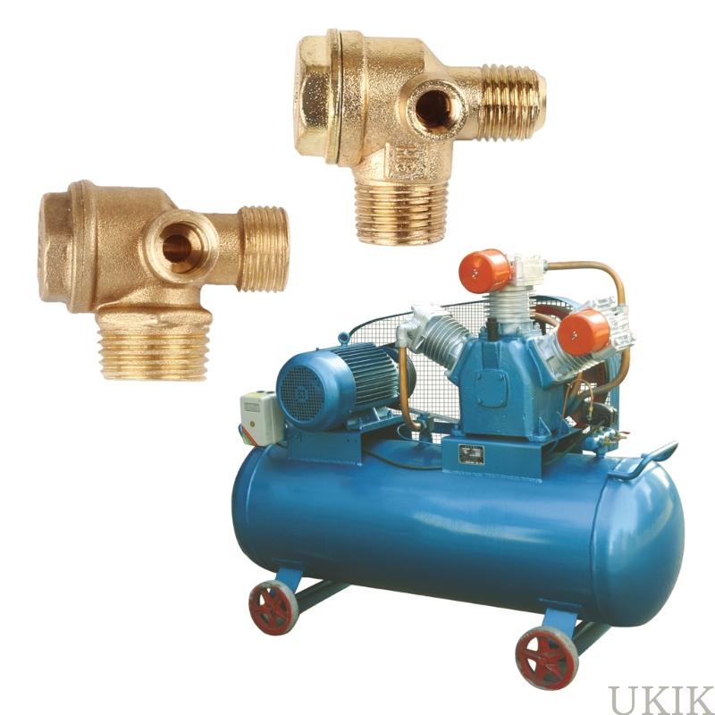 Ukik เช็ควาล์วท่อคอมเพรสเซอร์แอร์ ทองเหลือง โลหะผสมสังกะสี คุณภาพดี แบบ ...