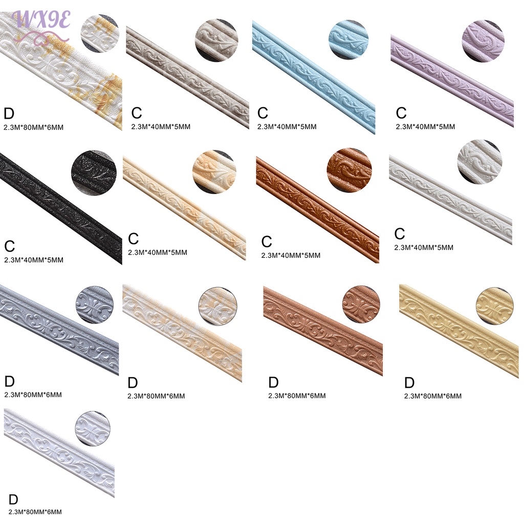 สติกเกอร์ 3D มีกาวในตัว สําหรับติดตกแต่งผนังบ้าน (zbeu_it) | Shopee ...