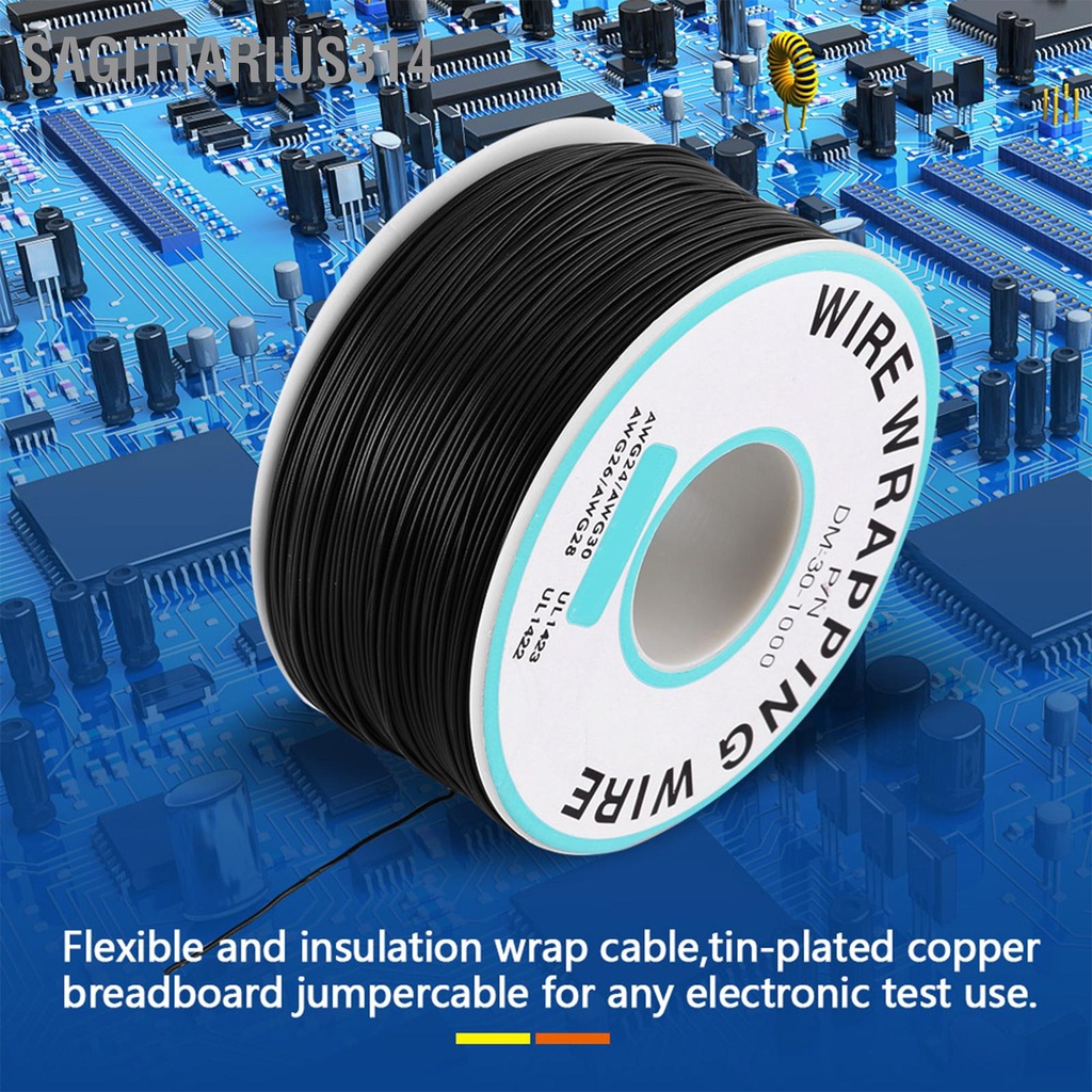Sagittarius314 0.25 มม. การพันสายไฟ Single Wire Core Strand 30AWG สาย ...