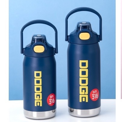 (พร้อมส่ง) DODGE กระบอกน้ำเก็บความร้อนเเละเย็น รุ่นฝา 2 หัว ขนาด 950ml/1200ml | Shopee Thailand