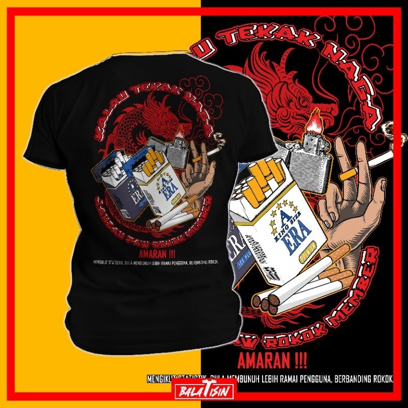 BAJU ROKOK ERA - TSHIRT VIRAL 2024 New Men Tee | Shopee Thailand