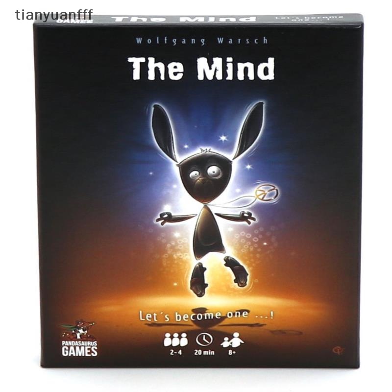 Tianyuanfff เกมกระดานปริศนา The Mind Card Game สําหรับงานปาร์ตี้ ...