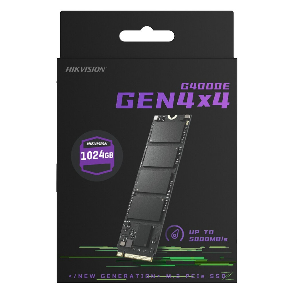 Hikvision G4000E 1024 GB PCIe 4/NVMe M.2 2280 HS-SSD-G4000E/1024G ...