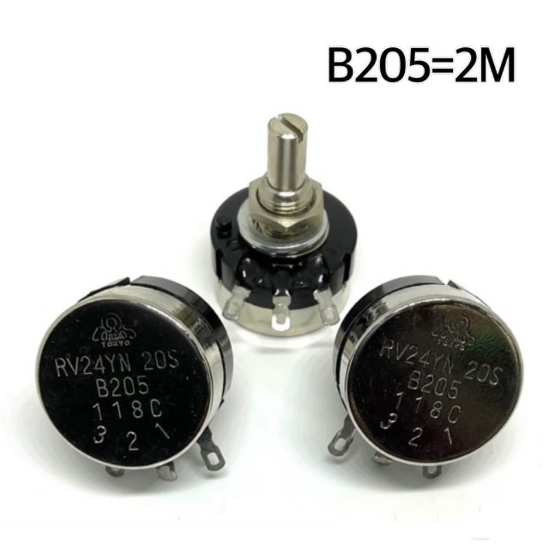 วอลลุ่ม RV24YN 20S (ค่าK) 1k/2K/3k/5k/10k/20k/30K/50k/100k/200k/250k ...