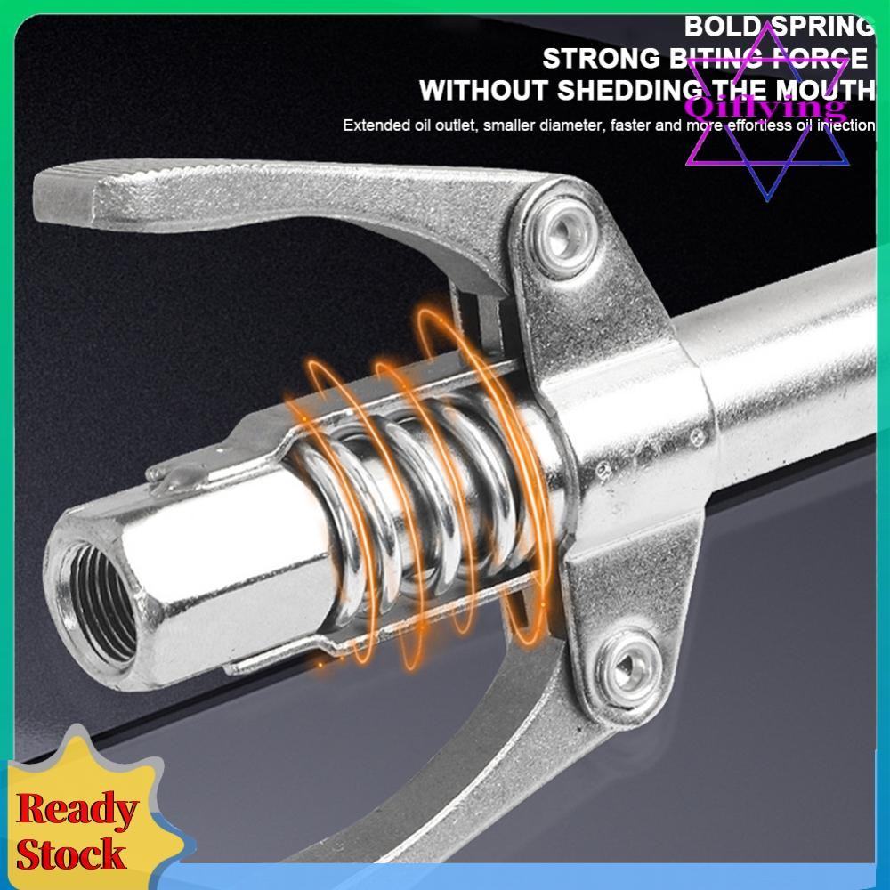 10000 PSI Grease Coupler Lock คีมปั้มน้ํามัน Quick Release Grease Tip ...