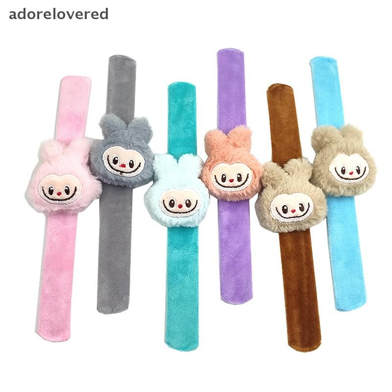 Adorelovered Plush Labubu Papa วงกลมจําลอง Fluffy ตุ๊กตาสัตว์ข้อมือ Hug ...