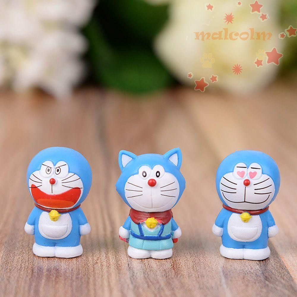 Malcolm Doraemon Action Figures อะนิเมะของขวัญของเล่น Scultures ...