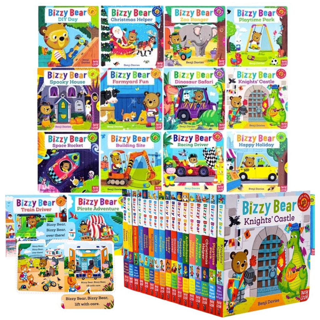 🔥Bizzy Bear และ Sing Along with Me🔥Boardbook หนังสือนิทาน ภาษาอังกฤษ ...