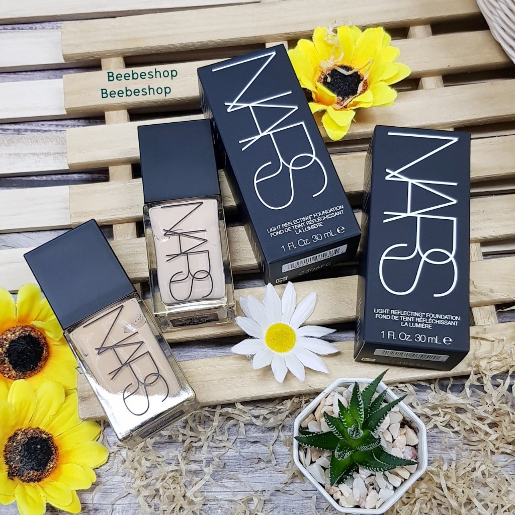 รองพื้น Nars Light Reflecting Foundation 30ml สี Deauville , Fiji ,Punjab ,Gobi ,Mont Blanc ...