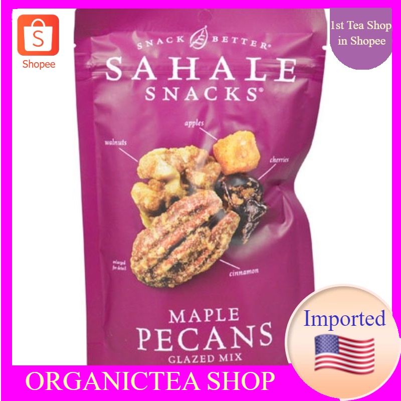 Sahale Snacks Maple Pecans Glazed Mix Walnuts, Apples, Cherries and ...