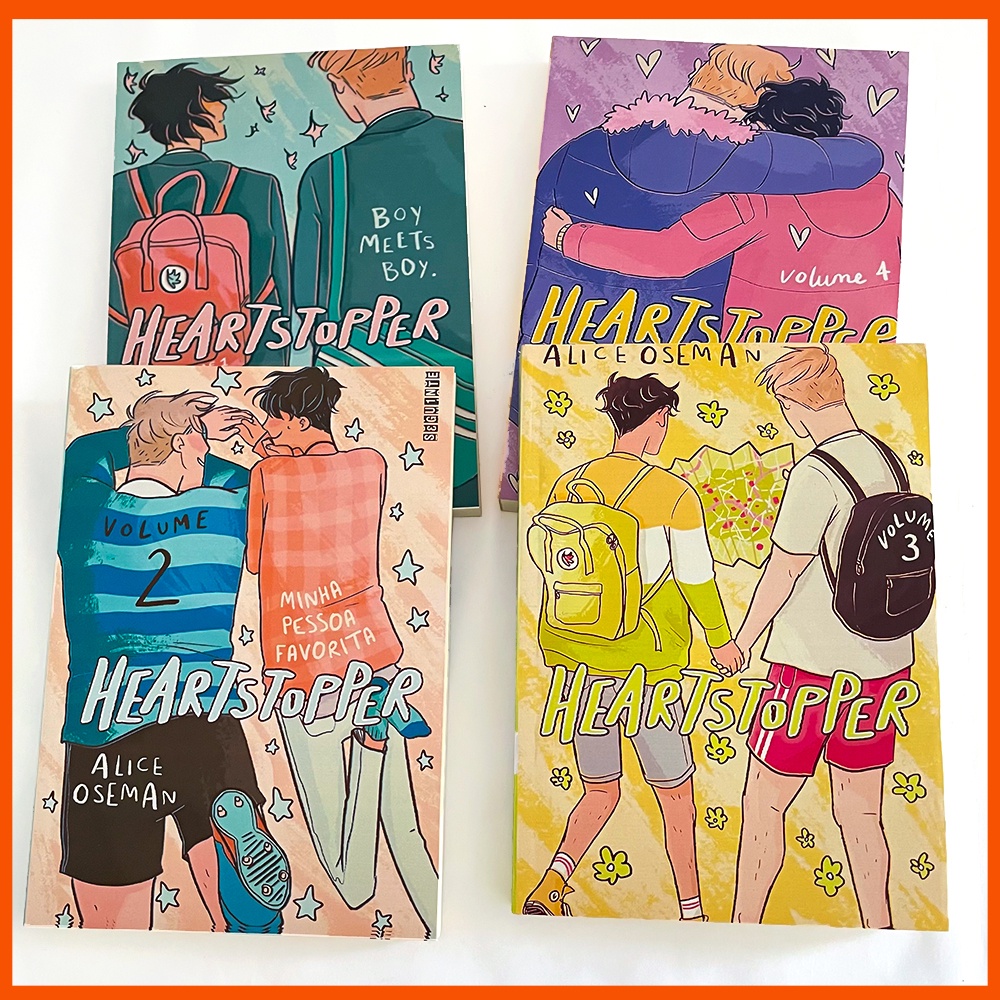 Heartstopper Book Series (เล่ม 1-4) โดย Alice Oseman (ปกอ่อน) | Shopee ...