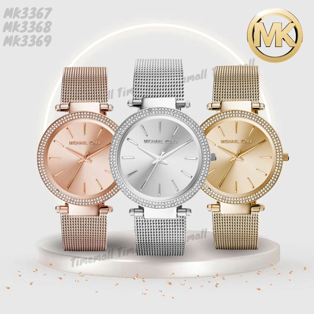 TIME MALL นาฬิกา Michael Kors OWM213 นาฬิกาข้อมือผู้หญิง นาฬิกาผู้ชาย Brandname รุ่น MK3843 ...