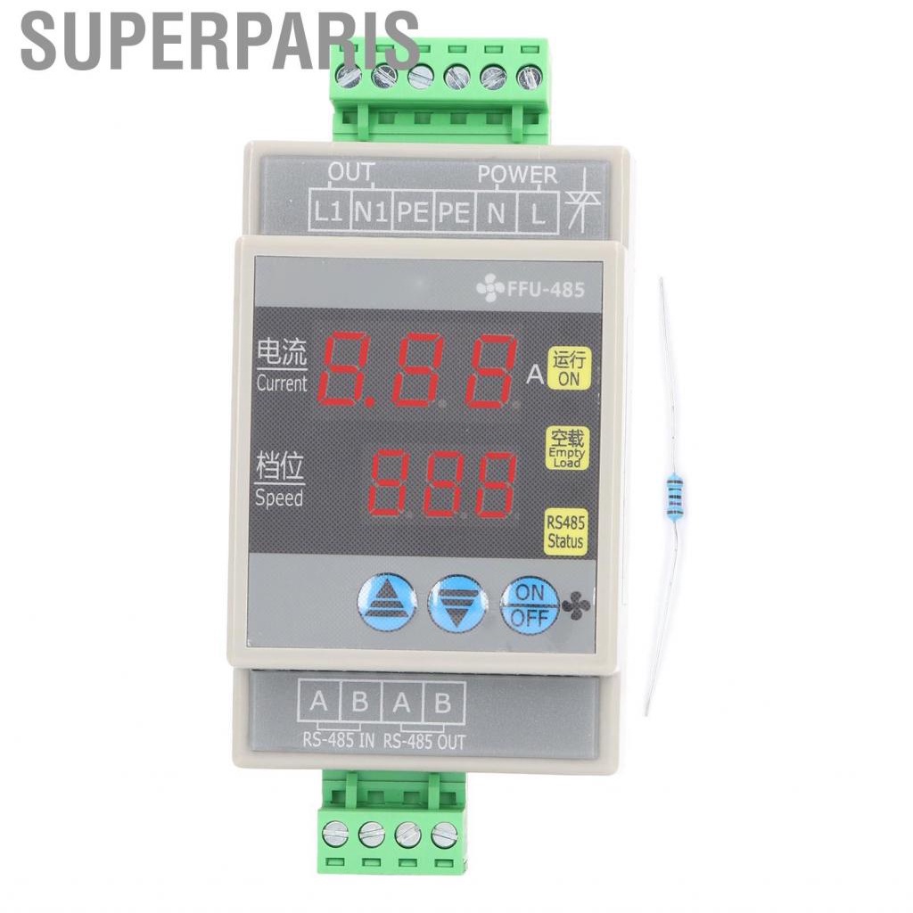 Superparis FFU Controller AC220V 300W Thyristor Output Fan Filter Unit ...