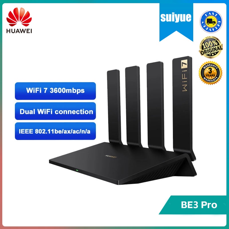 เราเตอร์ไร้สาย Huawei BE3 Pro WiFI 7 | Shopee Thailand