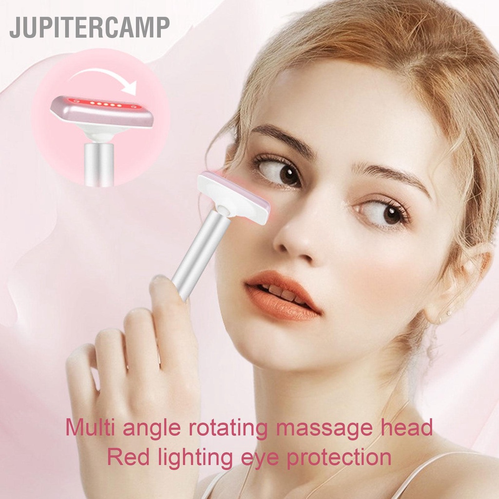 JUPITERCAMP Eye Beauty Massage Wand LED อินฟราเรด Microcurrent ความร้อน ...