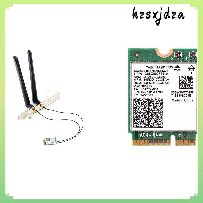 Wi-fi 6 AX201 M.2 Key E CNVio 2 การ์ด Wifi Dual Band 3000Mbps ไร้สาย ...