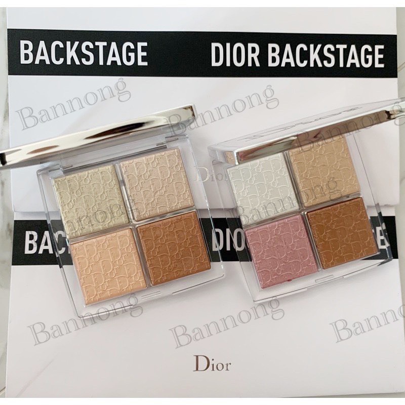 พร้อมส่ง&แท้ป้ายไทย Dior Backstage Glow Face Palette 001,002,003,004,005 | Shopee Thailand