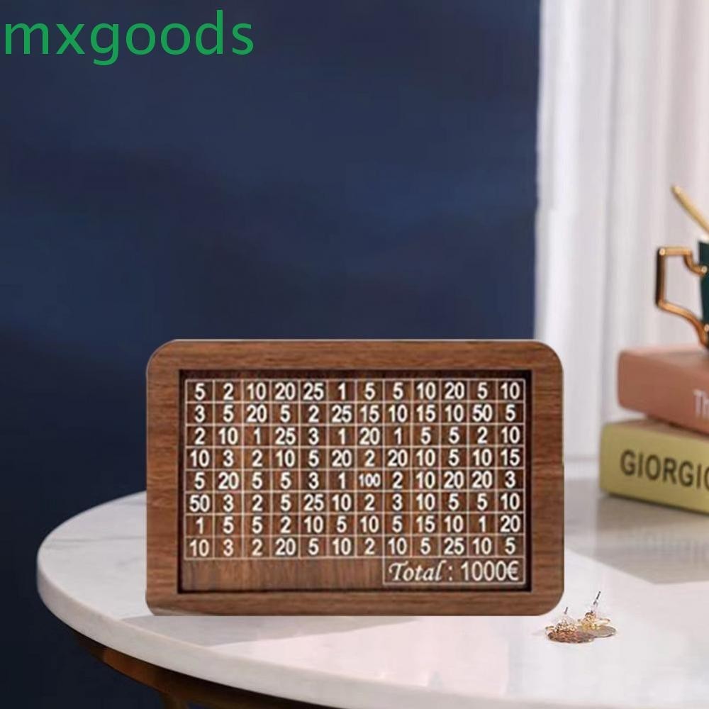 Mxgoods กล่องเงิน ไม่เปิด งานฝีมือไม้ เครื่องประดับสําหรับเด็ก / งานแต่งงาน การศึกษา กองทุน ...