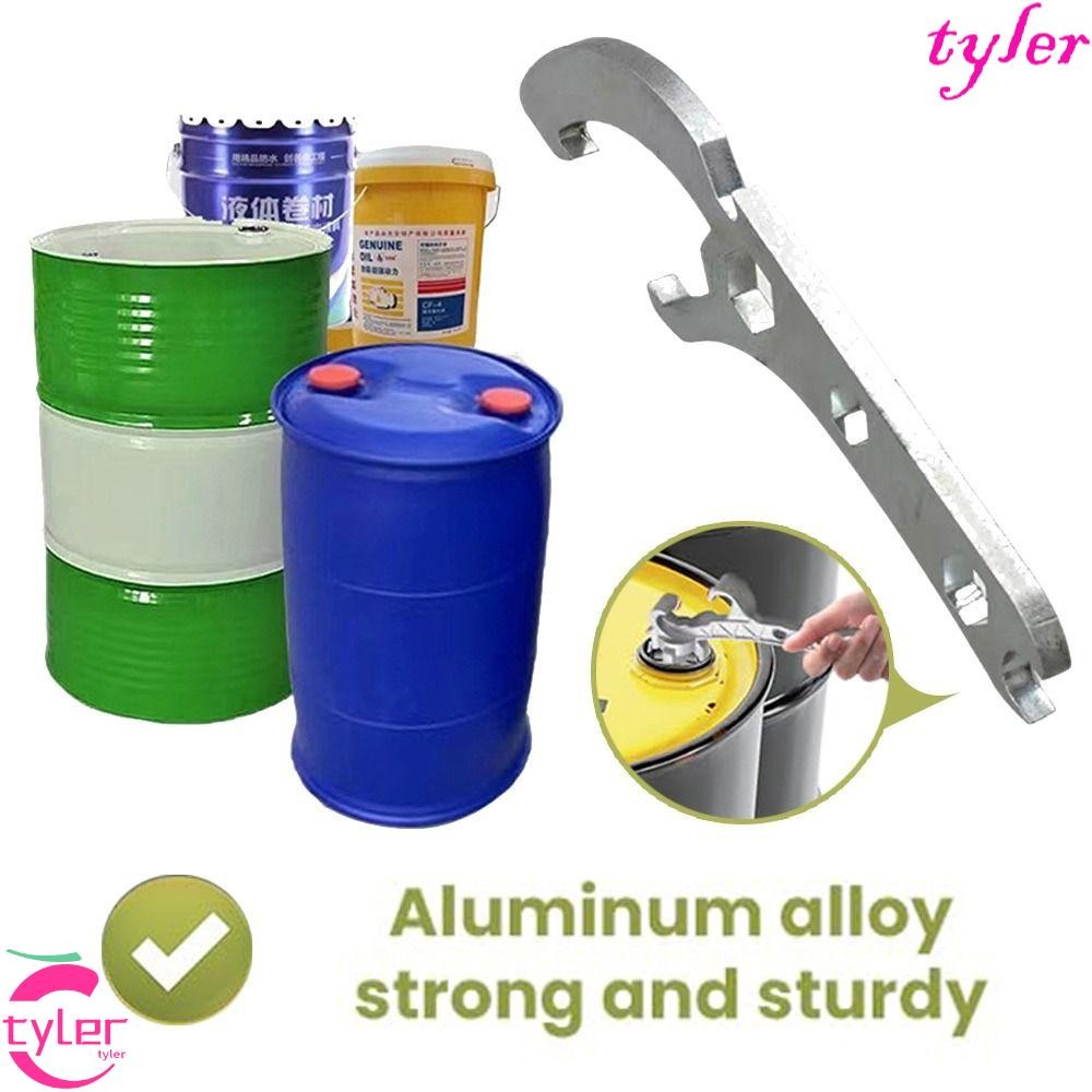 Tyler Universal Bucket Opener, เหล็กคาร์บอน Muti-Function Buckets ประแจ ...