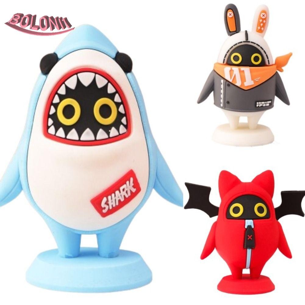 Bo Zenless Zone Zero Action Figurine,อะนิเมะการ์ตูนตกแต่งโต๊ะ Sharkboo ...