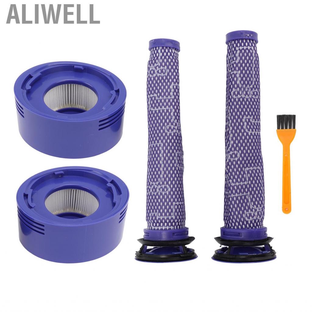 Aliwell Vacuum Cleaner Pre Post Filter Set High Efficiency Particulate ...