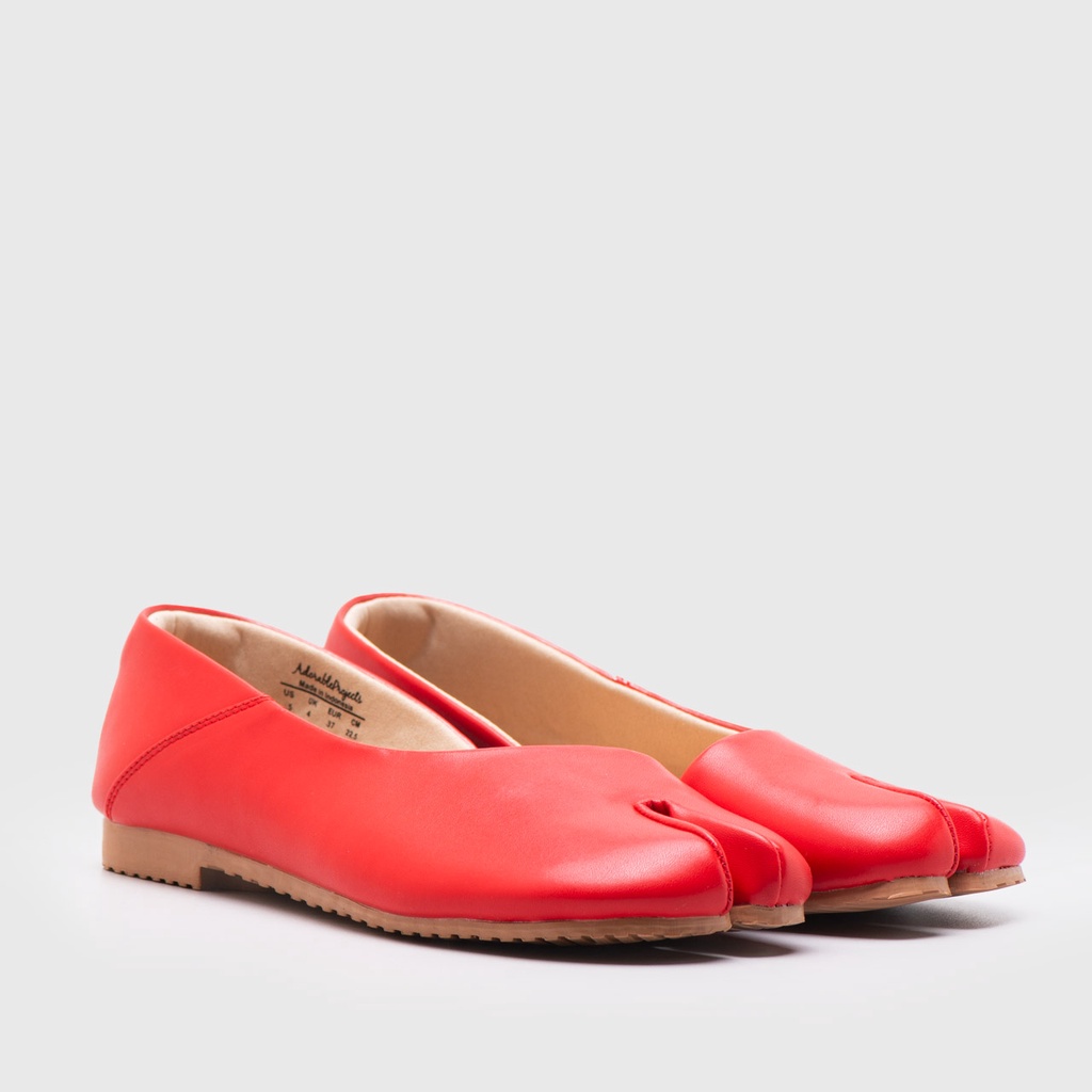 Lovelyprojects - รองเท้าส้นแบน Lulula สีแดง - รองเท้า Tabi | Shopee ...