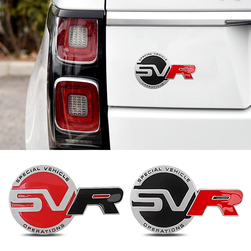 สติกเกอร์ติดกระจังหน้ารถยนต์ สําหรับ Land Rover SVR Logo Range Rover ...