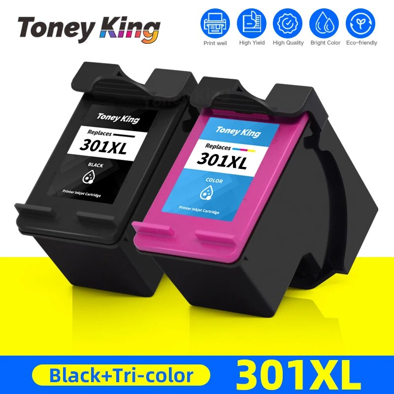 301 XL Refilled Ink Cartridges For HP 301 301XL Ink Cartridge For HP301 ...