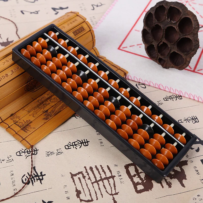 Montessori Arithmetic Soroban Colorful Beads Mathematics Calculate ...