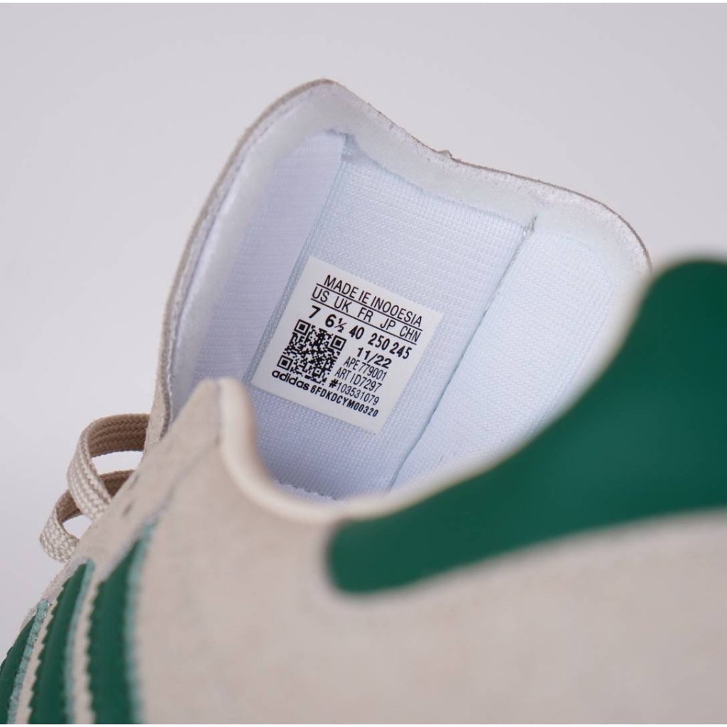 adidas Adidas SAMBA X RONNI FIEG CHALK ORIGINAL FULL TAG BARCODE วัสดุ ...