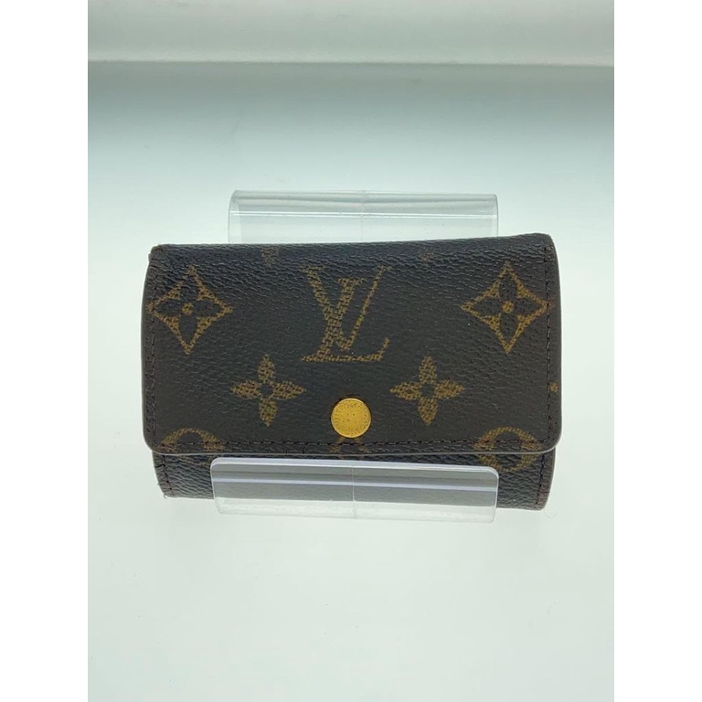 Louis Vuitton Key Case Monogram Multicles6 Men Brown PVC Direct from ...