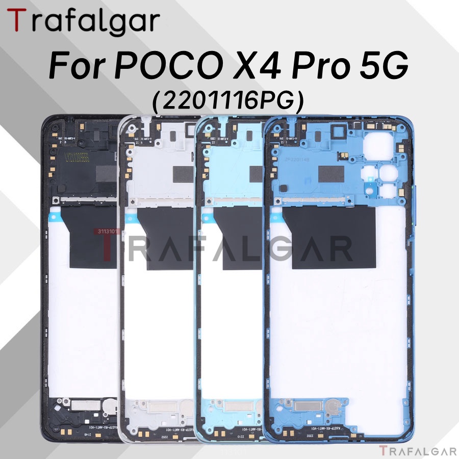 กรอบกลาง แบบเปลี่ยน สําหรับ Xiaomi POCO X4 Pro 5G 2201116Pg | Shopee ...