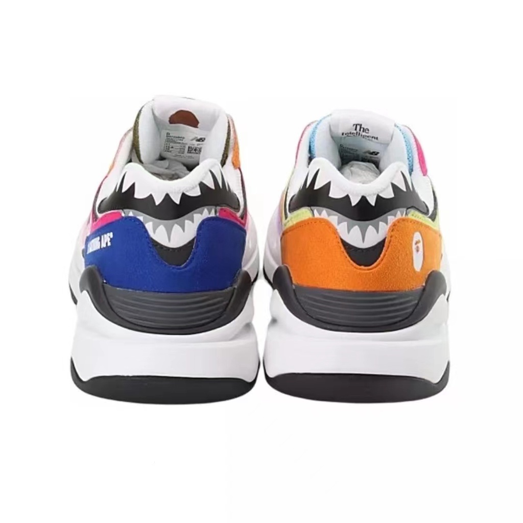 BAPE X New Balance 5740 fashion retro casual running shoes men's and ...