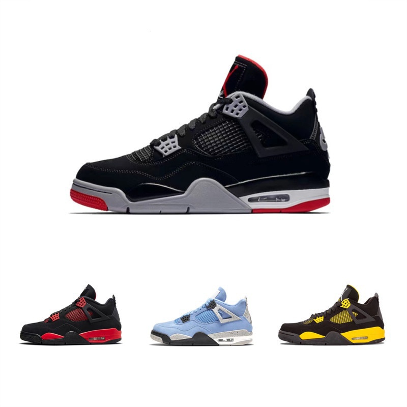 Nk Air jor dan 4 retro 4 AJ4 Jordan 4th Generation ผู้ชายผู้หญิงสไตล์ ...