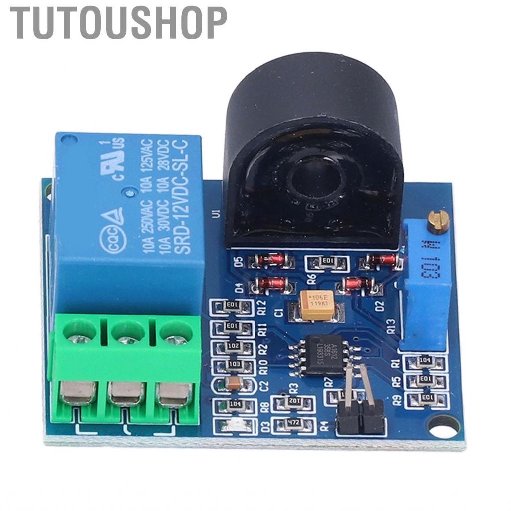 Tutoushop AC Current Detection Sensor Module 12V Relay Protection 5A Switch Output | Shopee Thailand