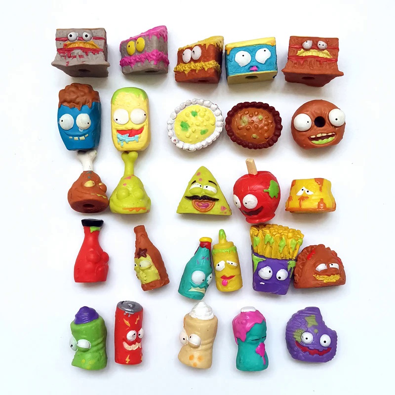10pcs/lot Trash Mini Figure Pack Grossery Rotten Bin Gang Monster ...