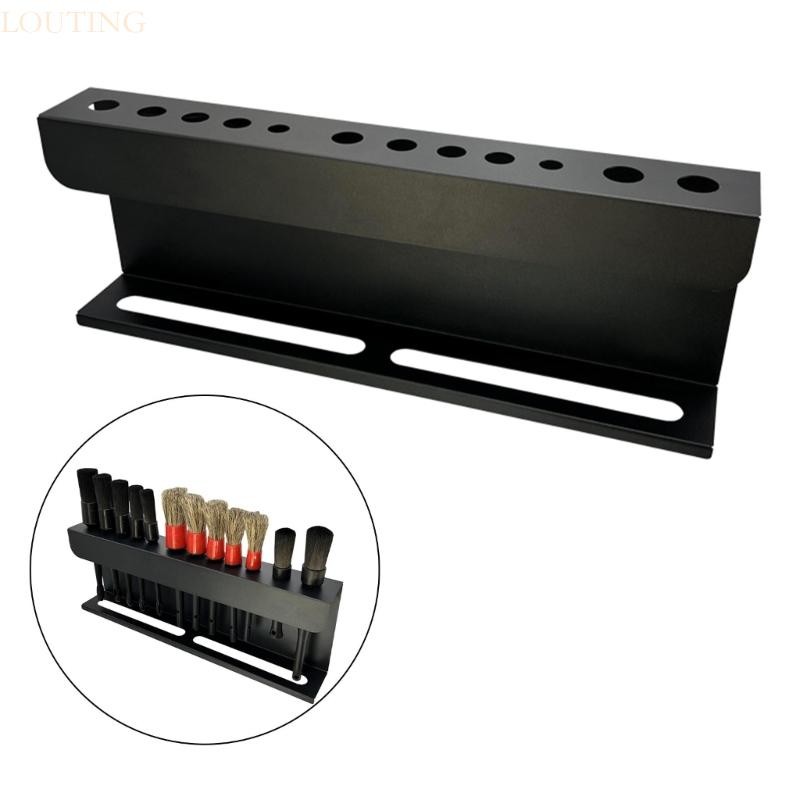 Louting ติดผนังรายละเอียดรถแปรงออแกไนเซอร์ที่วางขวดที่แขวนแปรง | Shopee ...