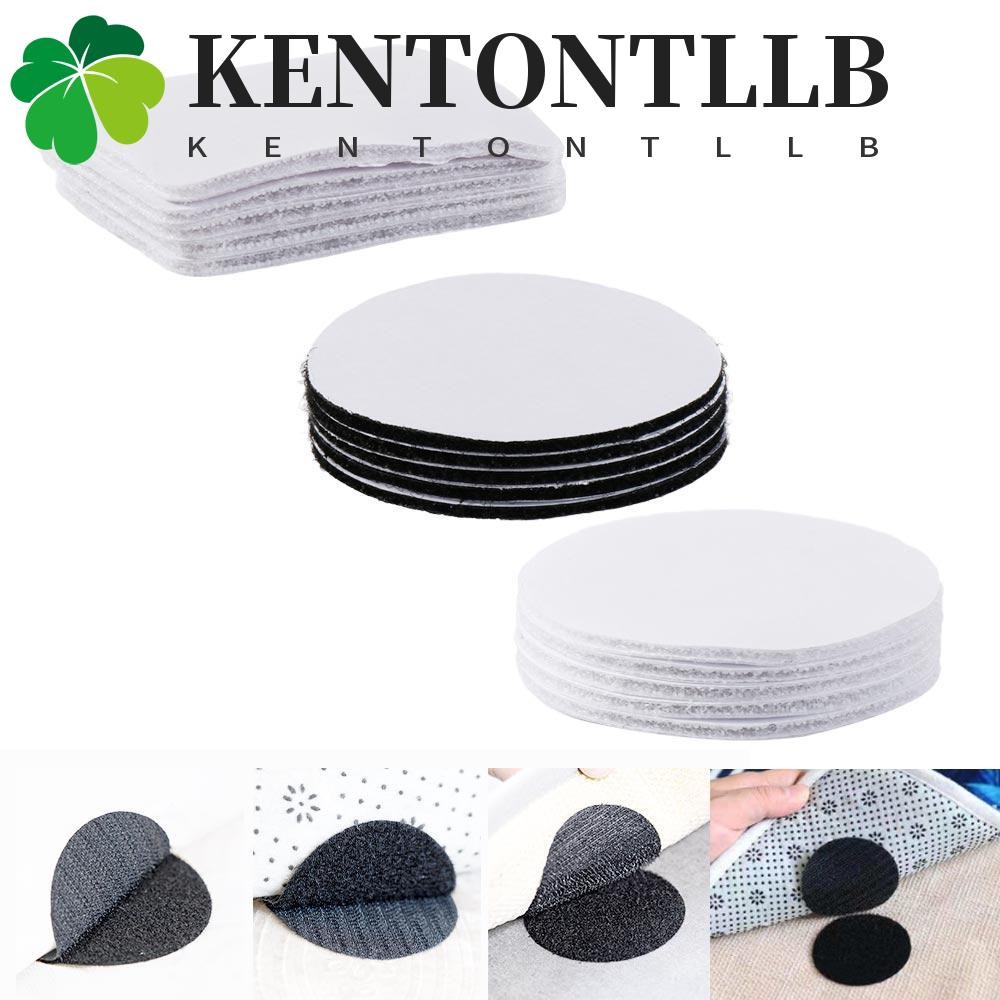 Kentontllb รถพรมสติกเกอร์สแควร์และรอบ 5 คู่ Patch Gripper Fixing สติกเกอร์ Fastener เทป Self กาว ...