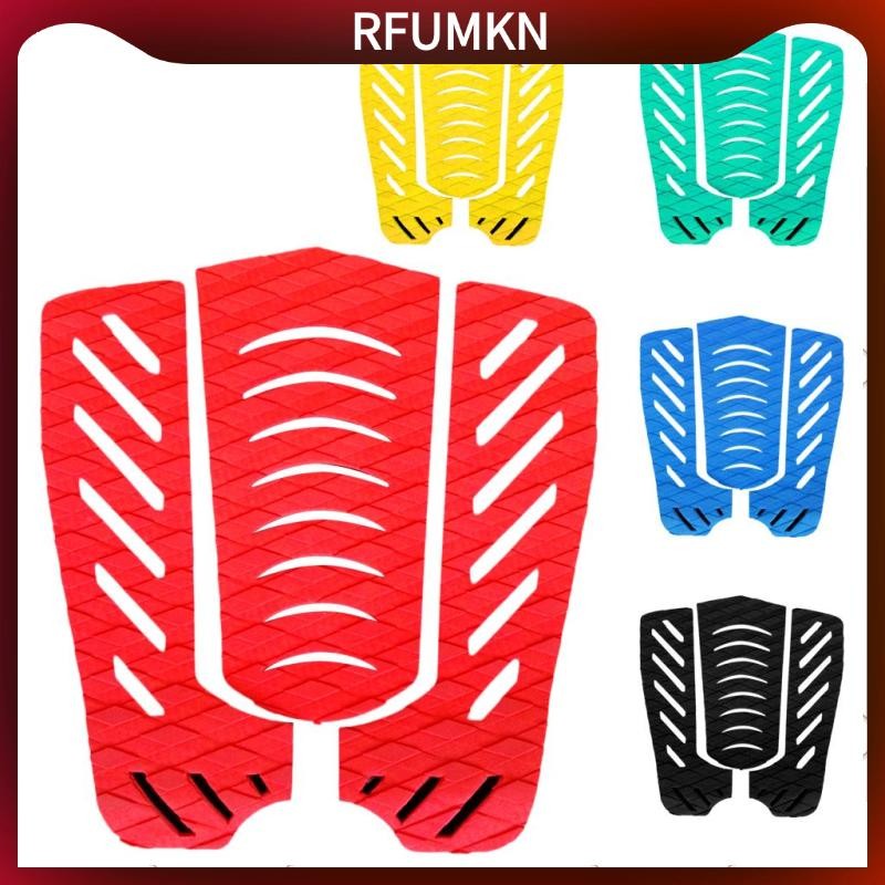 [rfumkn] 3 ชิ้นสีเหลืองกระดานโต้คลื่น Skimboard Traction Pad Tail Pad ...