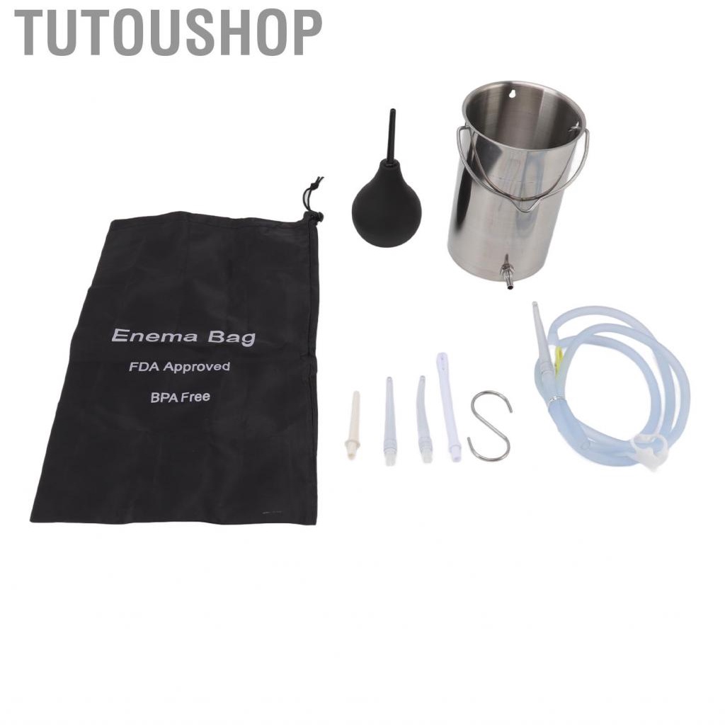 Tutoushop Bucket Kit 304 Stainless Steel Portable Douche System For ...