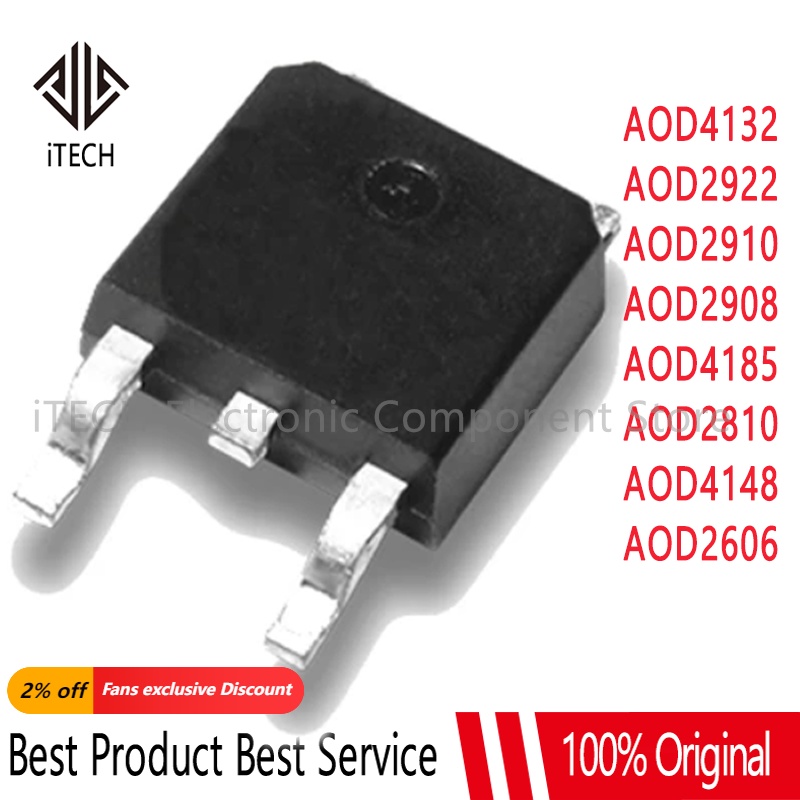 วงจรรวม AOD2606 AOD2810 AOD2908 AOD2910 AOD2922 AOD4132 AOD4148 AOD4185 ...