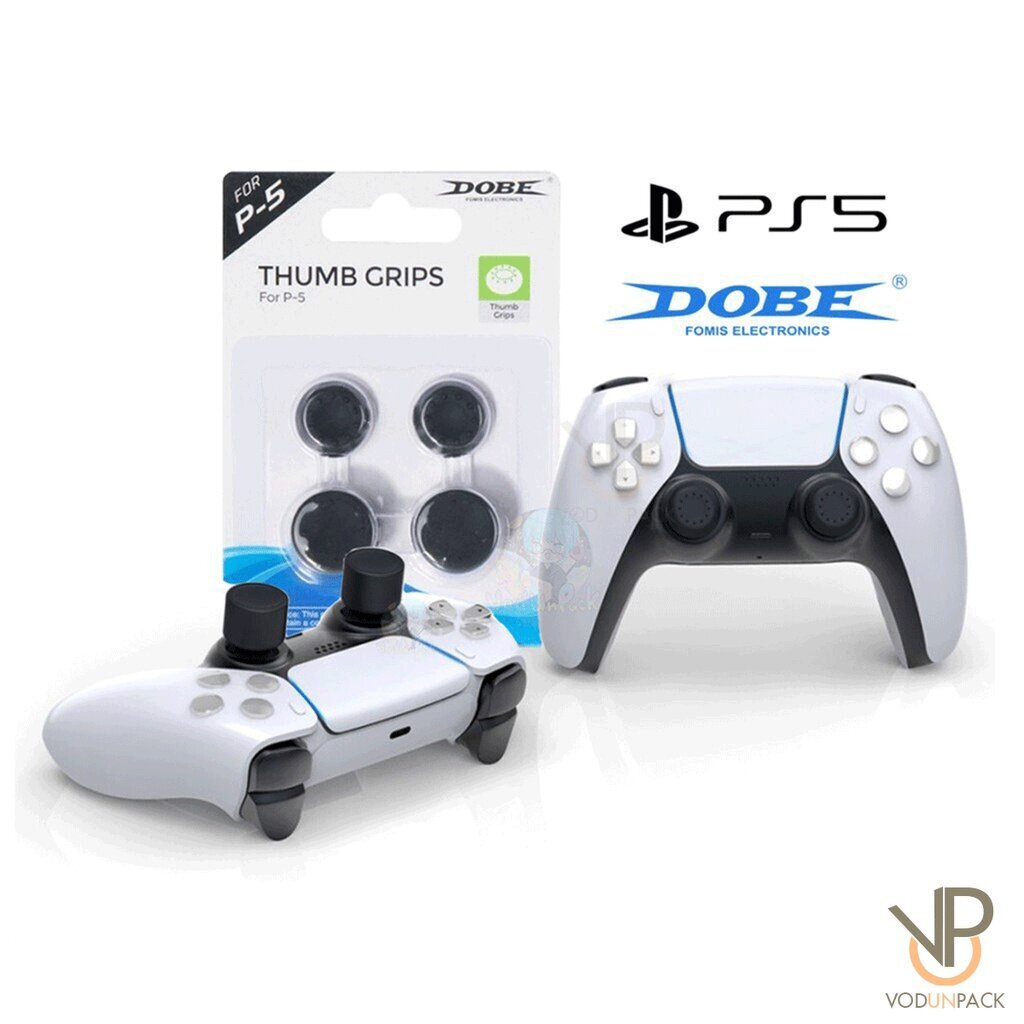 [DOBE™] ปุ่มยาง ครอบ Analog ยางครอบ อนาล๊อค Ps5 Dobe แท้ จุกยาง Playstation 5 | Shopee Thailand