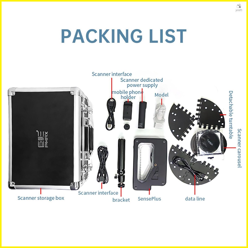 Versatile Handheld 3D Scanner - Supports PLY/OBJ/STL Output, Ideal for ...