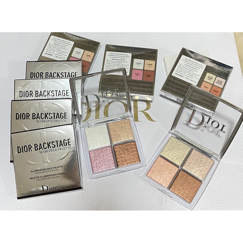 DIOR BACKSTAGE Glow Face Palette 001,004 | Shopee Thailand